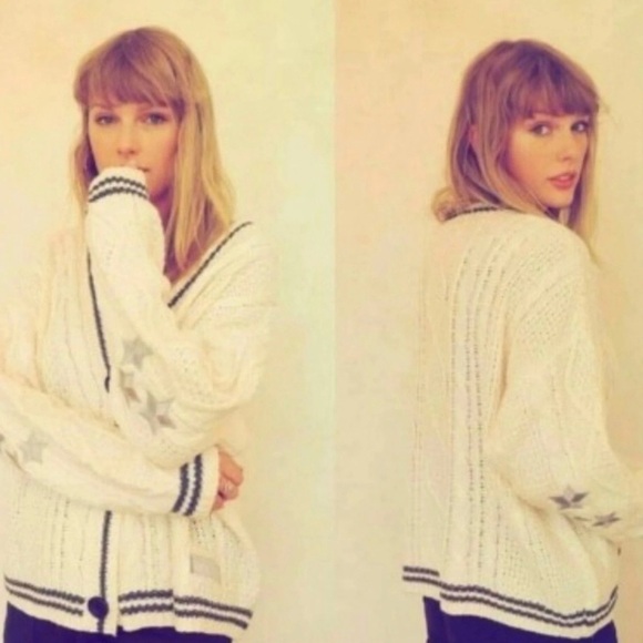Taylor Swift | Sweaters | Taylor Swift Cardigan Sweater Cable Knit ...
